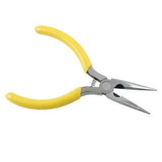 Slim Yellow Handle Long Nose Pliers Wire Cutting Tool - Bed Bath ...