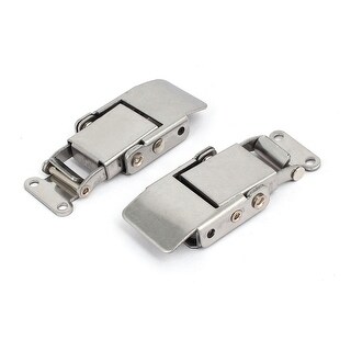 2.8-inch Spring Loaded Toggle Latches Catch Hasp 2PCS for Box Case ...