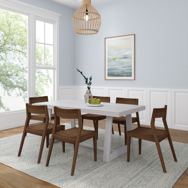 Plank and Beam 72 Classic Solid Wood Dining Table and Chairs On Sale Bed Bath Beyond 40556748