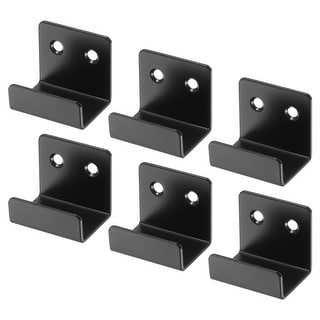 Mounting Bracket, 40x35mm Stainless Steel Display Wall Hanger,Black ...
