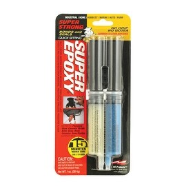 PC Products PC-SuperEpoxy Epoxy Adhesive Paste, 1 oz Double Syringe ...