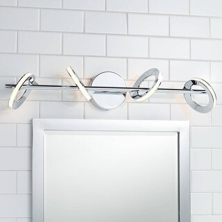 1/4" Wide Chrome LED Bath Light - 28" x 6" - Bed Bath & Beyond - 40486712