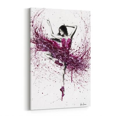 Ballerina Ballet Ballet Dancer Dancing Canvas Wall Art Print ...