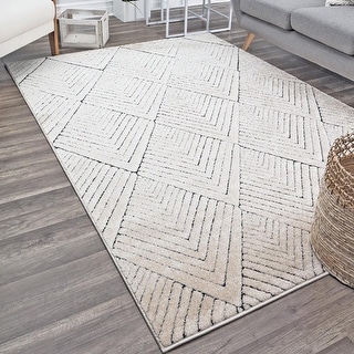 Cadence Geometric Contemporary Rugs America Rug by Cosmopolitan - Bed ...