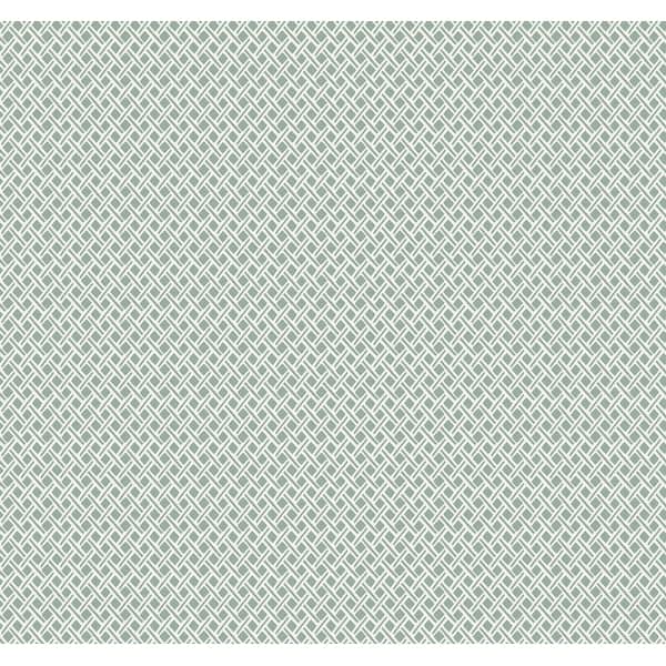 York Wallcoverings Green Wicker Weave Wallpaper - Bed Bath & Beyond ...