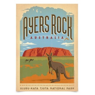 Ayers Rock by Anderson Design Group Poster Art Print - Americanflat ...