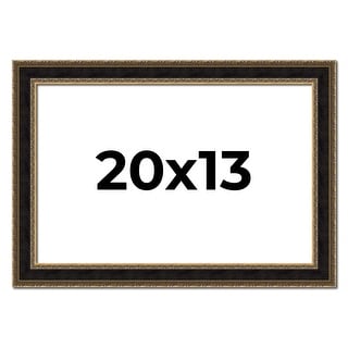 20x13 Frame Gold Antique Vintage Sold Wood Picture Frame | 1.75 Inch ...