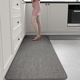 Rug Non Slip Washable Kitchen Rugs and Mats 2 Piece Set - Bed Bath ...
