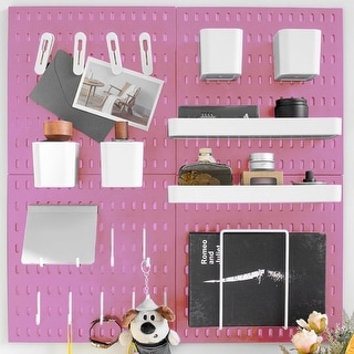 Pegboard Combo Kit, Pegboard Wall Organizer, Pegboard Wall Mount - 12.99 x 12.99 x 5.12 inches ...