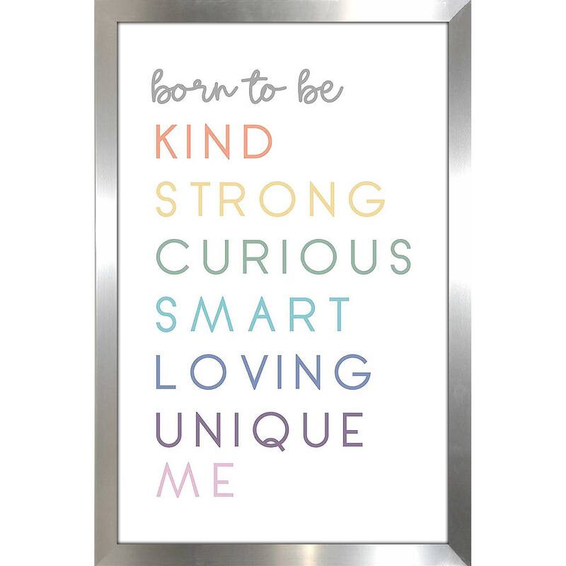 "Born To Be Me" Print on Acrylic. - Overstock - 36545741