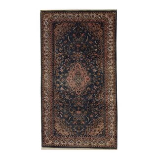 Wahi Rugs Traditional Wool Hand Knotted Rug 2x4 - 2' x 4' - Bed Bath ...