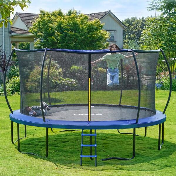 12 ft Trampoline ASTM and CPSIA Approved Kids Recreational Trampolines ...