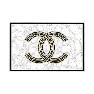 iCanvas "Chanel On Marble" by Martina Pavlova Framed - Bed Bath ...