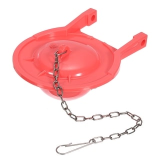Toilet Stopper Flapper, 1pcs Fit 3" Flush Valve Toilet, Red, 4.92"x3.86 ...
