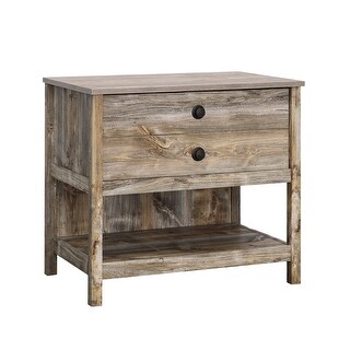 Wood Lateral File with Rustic Style, Brown - Bed Bath & Beyond - 43485494