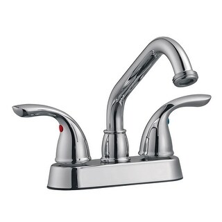 Design House Ashland Double Handle Laundry Faucet with Metal Lever ...