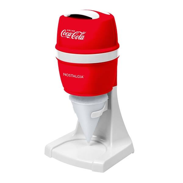 Coca Cola CKESHVICE2CR Electric Shaved Ice & Snow Cone Maker - Bed Bath ...
