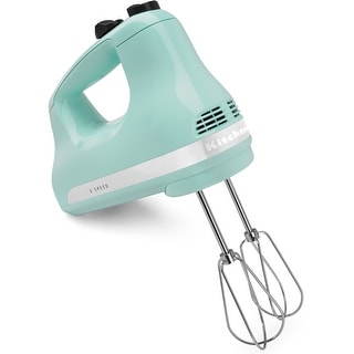 KitchenAid Ultra Power 5-Speed Hand Mixer in Ice Blue - Bed Bath ...