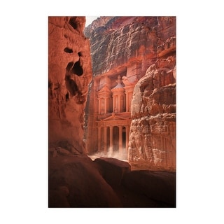 Al Khazneh Treasury Amman Amman Governorate Jordan Art Print/Poster ...