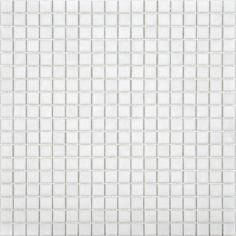 Skosh 11.6 in. x 11.6 in. Glossy Light Blue Glass Mosaic Wall and Floor ...