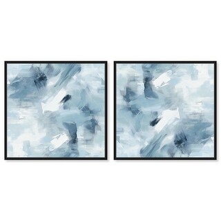 Where Clouds Gather II Set Canvas Modern Abstracts by Art Remedy - Bed ...
