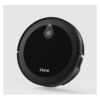 iHome iHRV12-BLK-RA AutoVac Luna Robot Vacuum & Vibrating Mop ...