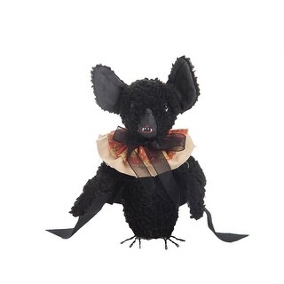 Grover Bat Halloween Joe Spencer Gathered Traditions Art Doll - Black ...