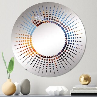 Designart "Expressionist Frog Spirit II" Frogs & Toads Purple Wall ...