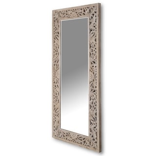 Fairview Home Floor Mirror - Tan - 36W x 2D x 81H - Bed Bath & Beyond ...