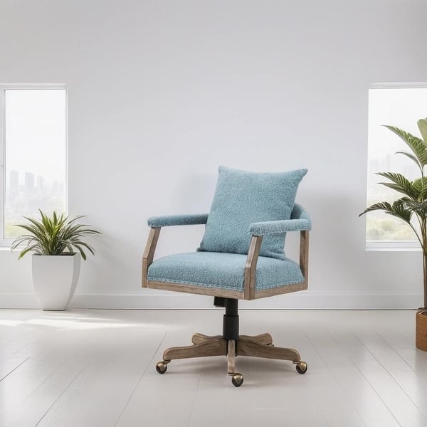 Mid-Century Modern Computer Chair Office Chair Adjustable Swivel Chair ...