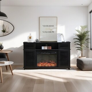 Modern Wood Cabinet with Adjusted Shelf and Remotely Control Furnace ...