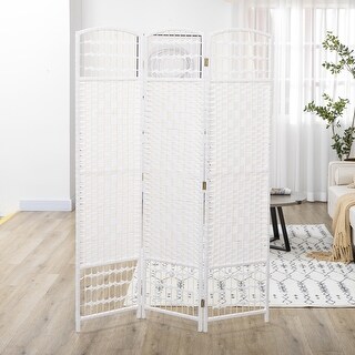 Freestanding Folding 3 Panel Privacy Screen - Bed Bath & Beyond - 39636632