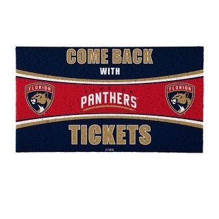 Edmonton Oilers 28 in. x 16 in. PVC "Come Back With Tickets" Trapper ...