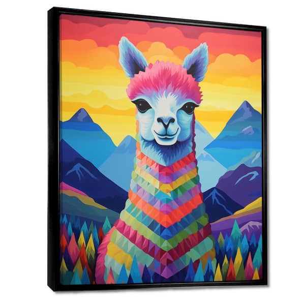 colourful llama