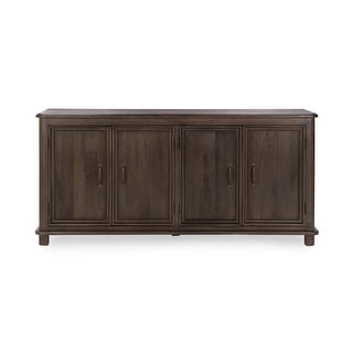 Classic Home Brookside 4-Door Mango wood Sideboard Buffet - Bed Bath ...