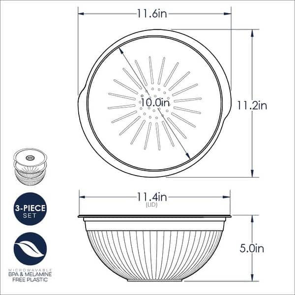 Nordic Ware 3-in-1 Colander, Steamer, and Bowl Set - Bed Bath & Beyond ...