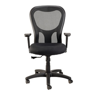 Eurotech Seating Apollo Ergonomic Task Chair, Black, High Back - Bed ...