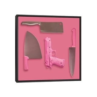 iCanvas "Cute Weapons" by Pepino de Mar Framed Canvas Print - Bed Bath ...