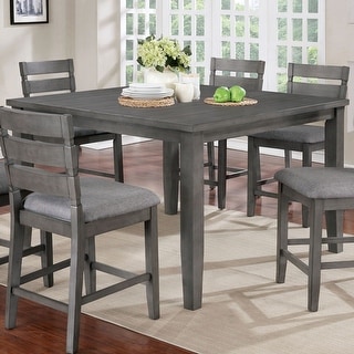 The Gray Barn Park House Rustic Grey 54-inch Wood Dining Table - Bed ...