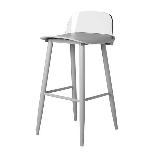SoCo Bar Stool in Grey - Bed Bath & Beyond - 36018177