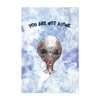 UFOs Alien You are not Alone Illustrations Aliens Art Print/Poster ...