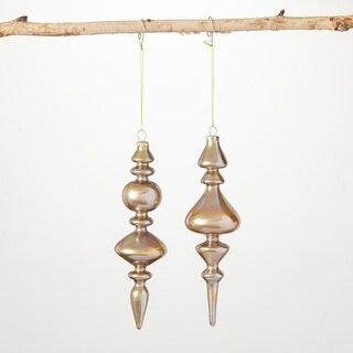 Vintage Gold Finial - Set of 2 - Bed Bath & Beyond - 36134776