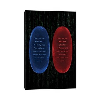 iCanvas "The Matrix Pills" by Nikita Abakumov Canvas Print - Bed Bath ...