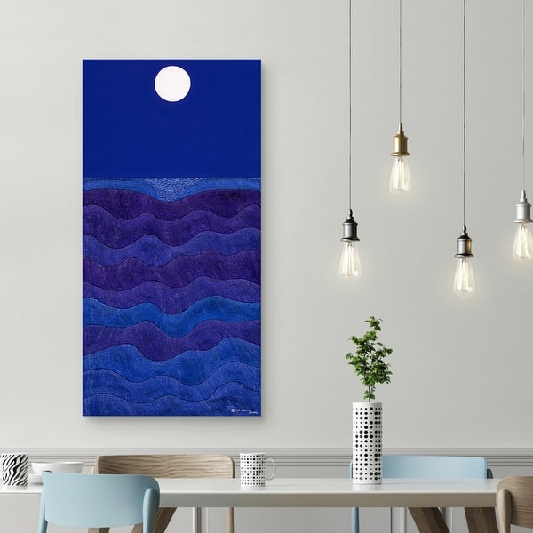 Full Moonscape by Synthia SAINT JAMES Canvas Art Print - Bed Bath ...
