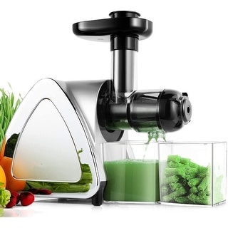 Juicer Machines, Homever Slow Masticating Juicer Extractor Easy to ...