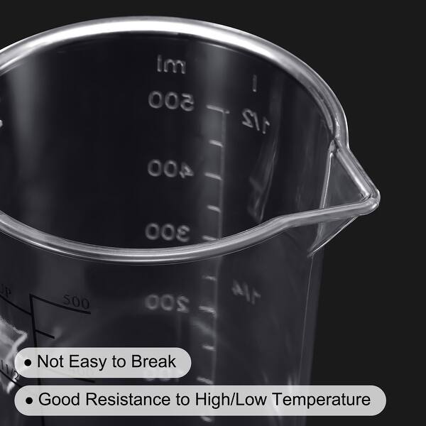 plastic measuring beaker 500ml