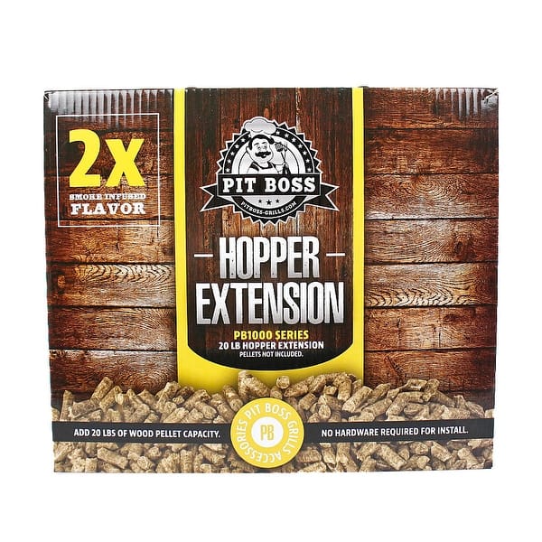 Pit Boss 76950 Pellet Grill Hopper Extension Adds 20 Pound Capacity For ...