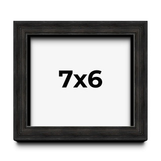 7x6 Shadow Box Black Rustic Barnwood Display Frame | 1.125 Inch Deep ...