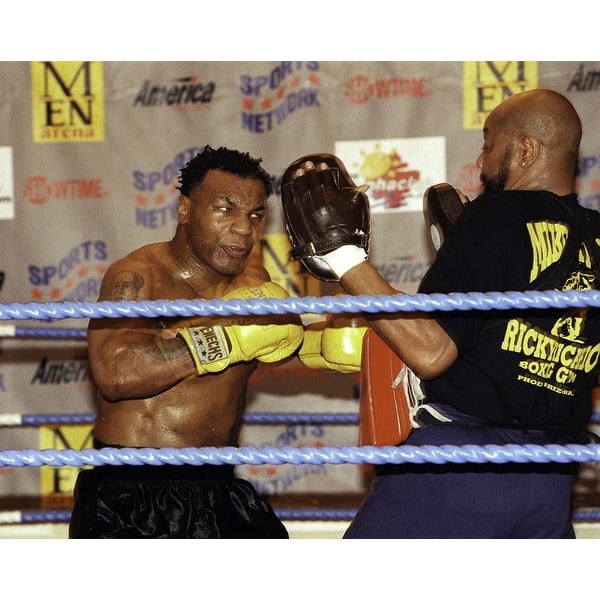 Mike Tyson training in London Photo Print - Bed Bath & Beyond - 25468023