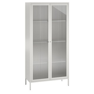 Systembuild Evolution Bonanza 2 Door Metal Locker Console Table w ...